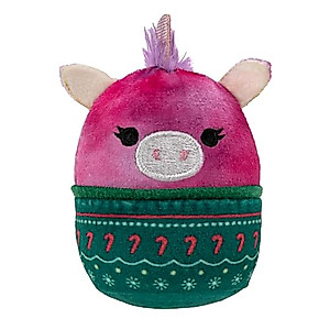 Squishville by The Original Squishmallows Holiday Calendar - 24 Exclusive 2” Festive Squishmallows - Seasonal Toys for Kids and Preschoolers - Ages 3+