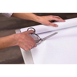 Smooth Top EasyLiner for Cabinets & Drawers - Easy to Install & Cut to Fit - Shelf Paper & Drawer Liner Non Adhesive - Non Slip Shelf Liner for Kitchen & Pantry - 12in. x 24ft. - Gray Marble