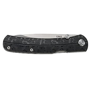 CRKT Kith EDC Folding Pocket Knife: Everyday Carry, Plain Edge Blade, Front Lock, Glass Reinforced Nylon Handle, Pocket Clip, 6433