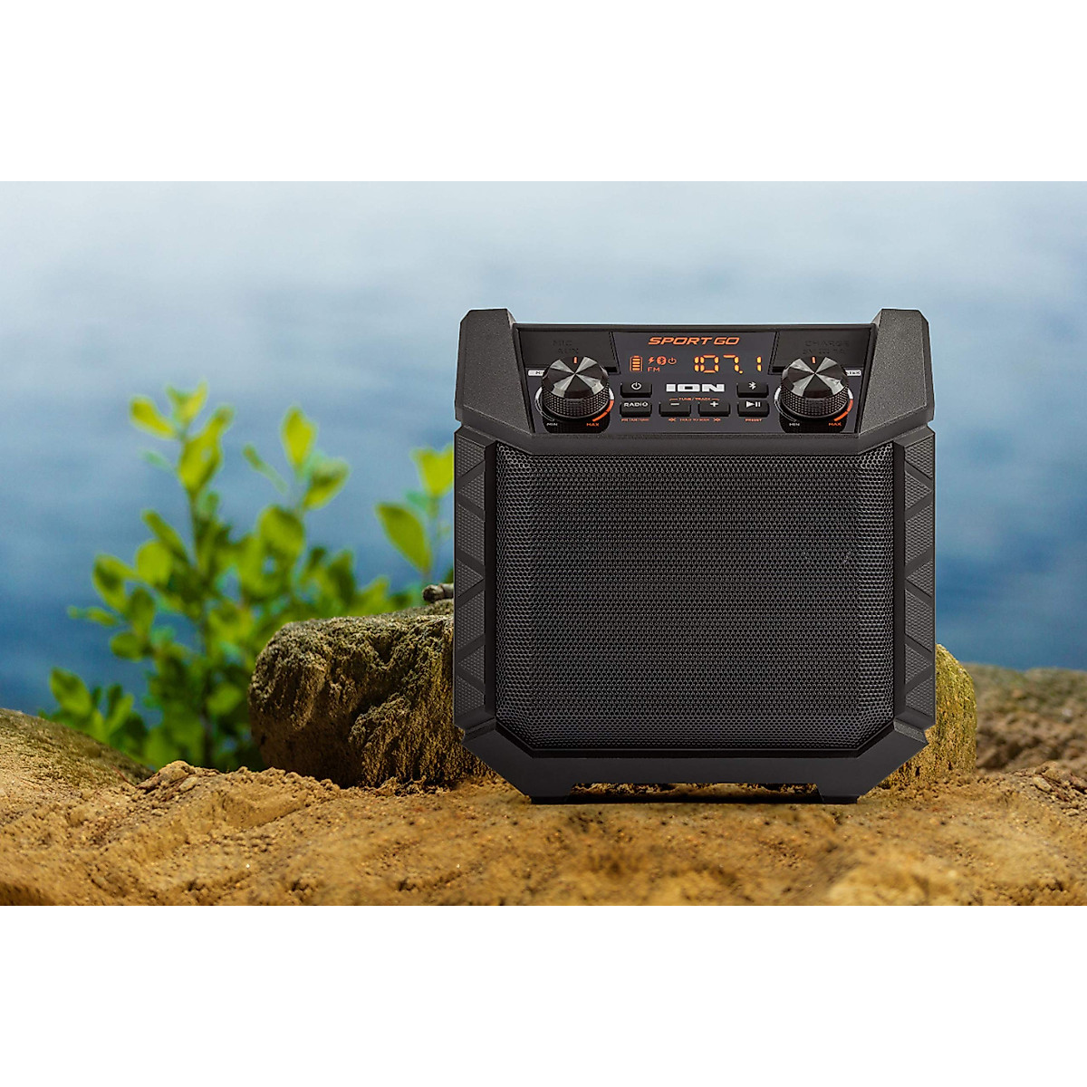 ION Audio Sport Go Tailgate Ultra-Portable Rugged Bluetooth PA Speaker System (Renewed)