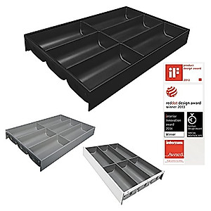 Blum Legrabox Ambia-Line Flatware Insert 20" Orion Gray ZC7S500BS3