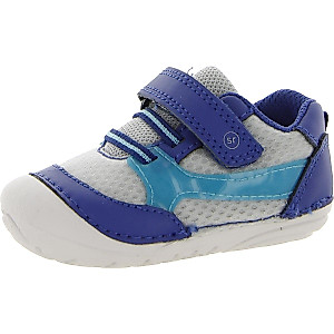 Stride Rite baby boys Sm Kylin Casual Shoe, Blue, 3.5 Infant US