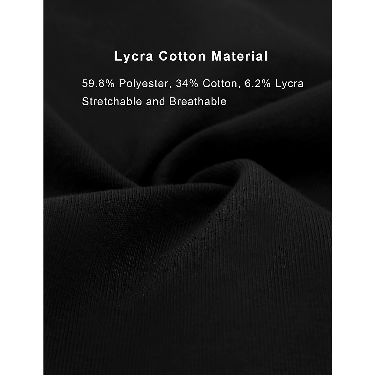 Daydance 3/4 Sleeve Black Women's Leotards for Ballet, Dance, Jazz, Aerial Yoga