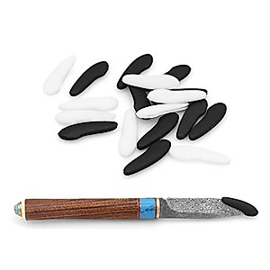 ZHONGJIUYUAN 50pcs (2color) Knife Tip Protective Sleeve Acceptance of Anti-Knock Tool