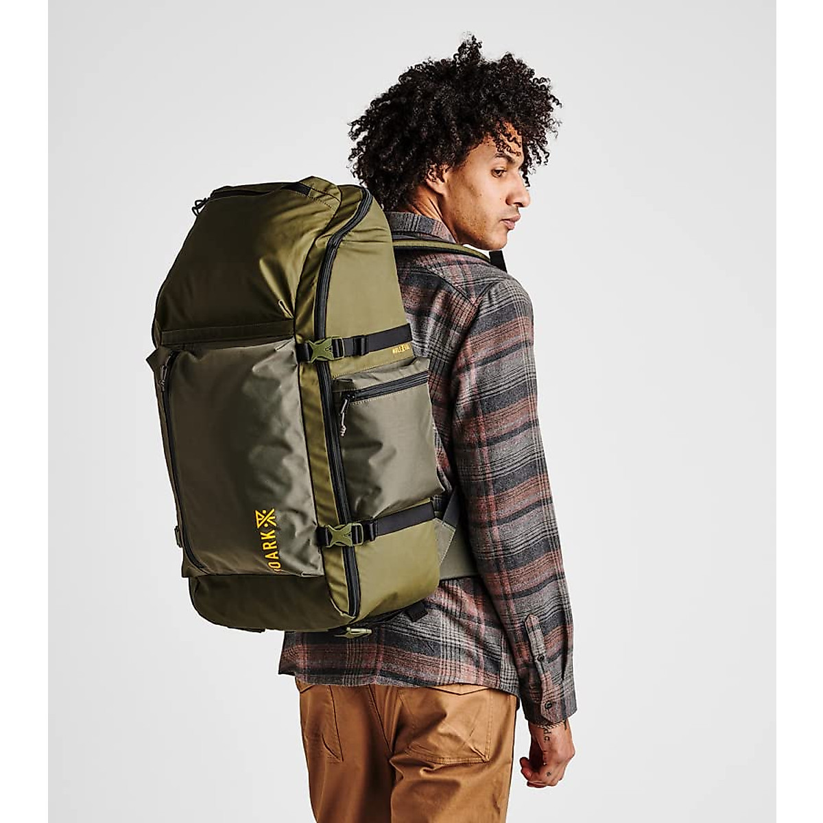 Roark 5 Day Mule 55L Backpack, Multi-Day Travel Pack with Laptop Storage, Blue