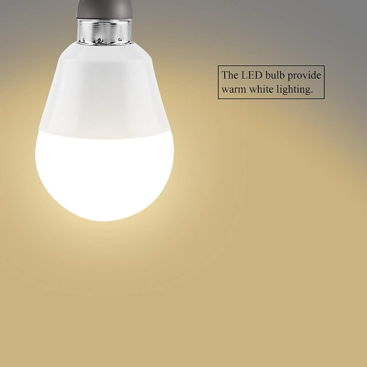 Ymiko LED Light Bulbs, G45 5W E12 Base Candelabra LED Bulbs Dimmable, Warm White 3500K Replacement Decorative Bulbs for Chandelier and Vanity, Pack of 6