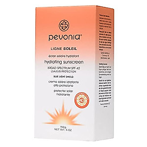 PEVONIA Hydrating Sunscreen Broad Spectrum SPF 40 UVA/UVB + Bluelight Shield, 5 g.