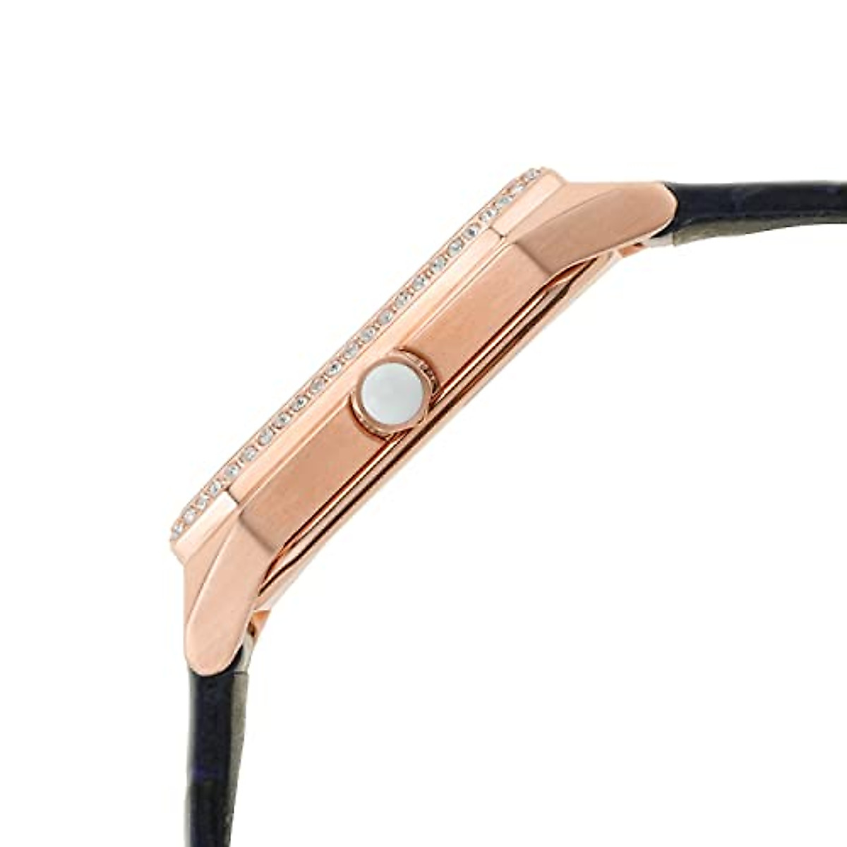 Emporio Armani Women's Two-Hand Blue Leather Watch (Model: AR11466)