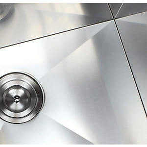 32 Inch Zero Radius Design 16 Gauge Undermount Single Bowl Stainless Steel Kitchen Sink Premium Package
