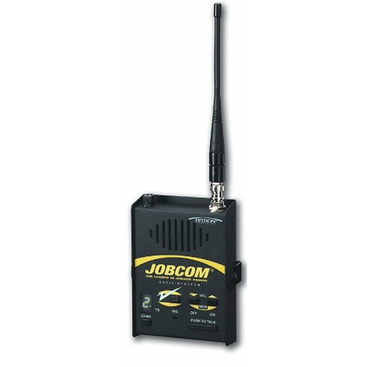 Ritron JBS-446D Base-Station Wireless Intercom, 2-Mile Range, 2W Power Output, 10 Channel, UHF 450-470 MHz Frequency, 110 VAC or 12 VDC Operation