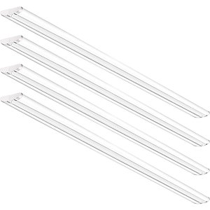 ANTLUX 8FT LED Shop Light 110W [6-lamp T8 Fluorescent Equiv.], Compact 8 Foot Strip Lights, 12500LM, 5000K, Commercial Grade Flush Mount Ultra Slim LED Wraparound for Garage Office Warehouse, 4 Pack