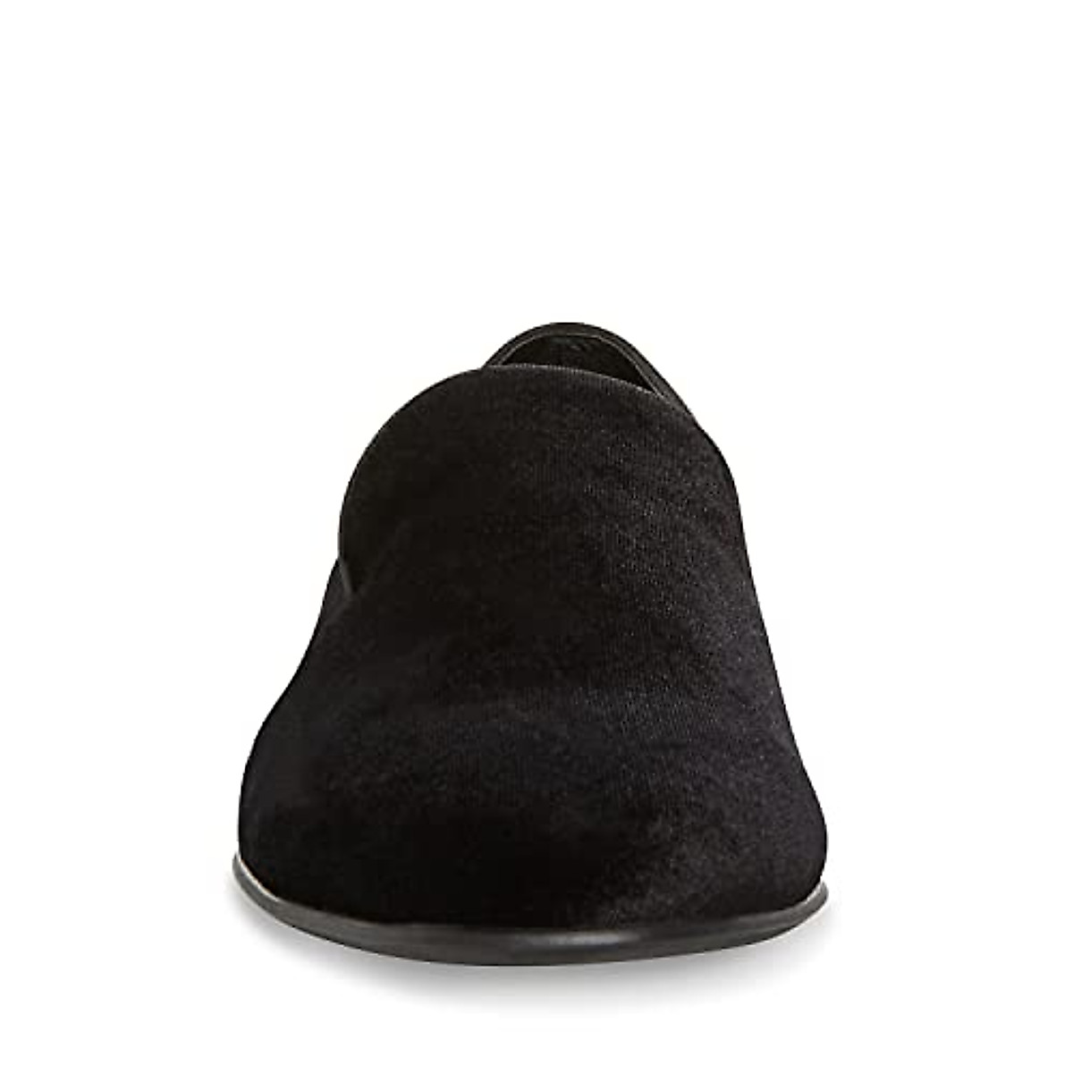 Steve Madden Men's Laight Loafer, Black Velvet, 9.5