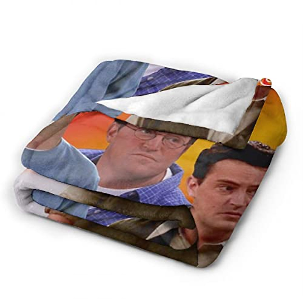 Friends Tv Show Blanket Chandler Bing – Friends Tv Show Blanket The Blanket Fade Resistant Cute Throw Blanket for Travel Sofa Bed Dormitory 60x50In