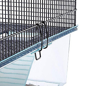 Favola Large Hamster Cage Includes Free Water Bottle, Exercise Wheel, Food Dish & Hamster Hide-Out Measures 23.6L x 14.4W x 11.8H-Inches & Includes 1-Year Manufacturer's Warranty