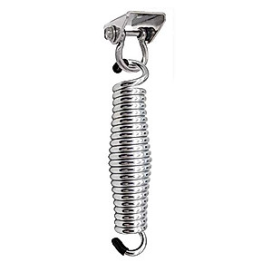 Porch Swing Springs Heavy Duty - 1600Lbs Silver Hammock Chair Spring,Hanger Ceiling Mount Spring(Pack of 2)
