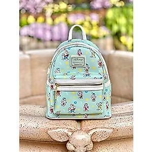 Loungefly Women's Disney Snow White and the Seven Dwarfs Green Backpack