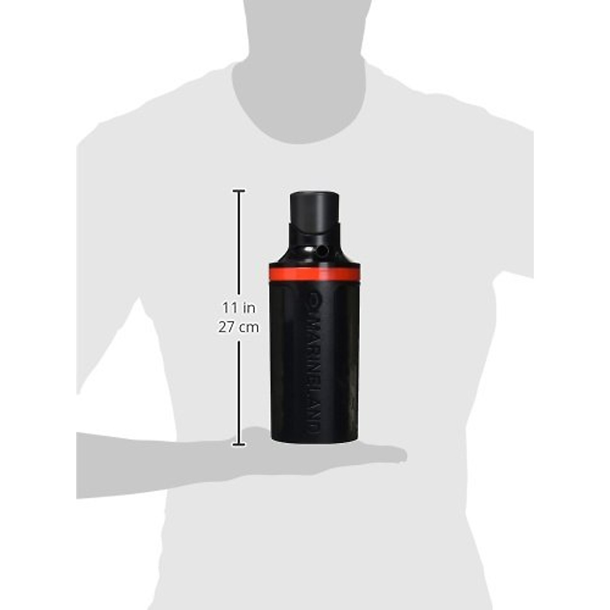 MarineLand Magnum Polishing Internal Canister Filter, For aquariums Up To 97 Gallons, 10.5 IN (ML90770)