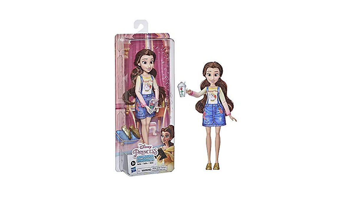 Comfy Squad Belle Fashion Doll - Disney Princess Toy