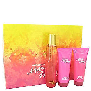 Mambo Mix By Liz Claiborne For Women. Set-eau De Parfum Spray 3.4 OZ & Body Lotion 3.4 OZ & Shower Gel 3.4 OZ