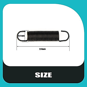 Bopurtotly 179748 131335 Brake Arm Springs Replace Craftsman Poulan Husqvarna 42" Deck Lawn Mower Part 532131335 532179748