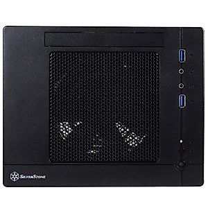 SilverStone Technology SG05BB-LITE Mini-ITX Computer Case Super Small Form Factor with SFX PSU Support SG05BB-LITE-x