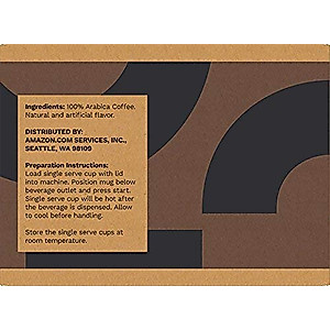 Amazon Brand - Solimo Light Roast Coffee Pods, French Vanilla Flavored, Compatible with Keurig 2.0 K-Cup Brewers, 100 Count