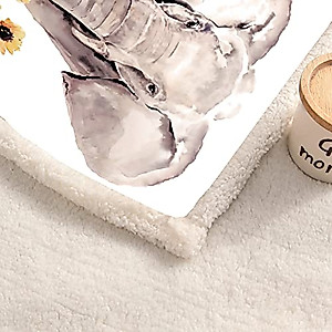 LOVINSUNSHINE Sunflower Elephant Blanket,Best White Elephant Gifts for Women Ideas,Unique Sunflower Gifts for Women Adults, for Women,Sherpa Fleece Throw Blanket for Couch 80x60