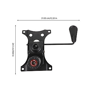 Homoyoyo Office Chair Swivel Chair Tray Office Chair Base Office Chair Replacement Parts Swivel Tilt Control Parts Chair Tilt Control Mechanism Chair Swivel Base Plate Chair Parts