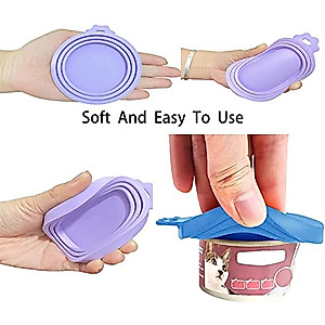 9 Pcs Food Can Lids Pet Can Covers for All Standard Size Dog and Cat Food Can Lids