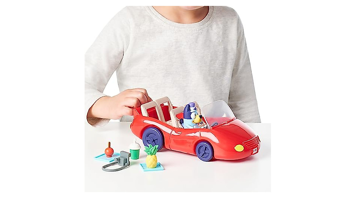 Bluey Escape Convertible Vehicle & Figure Set - Adventure Awaits