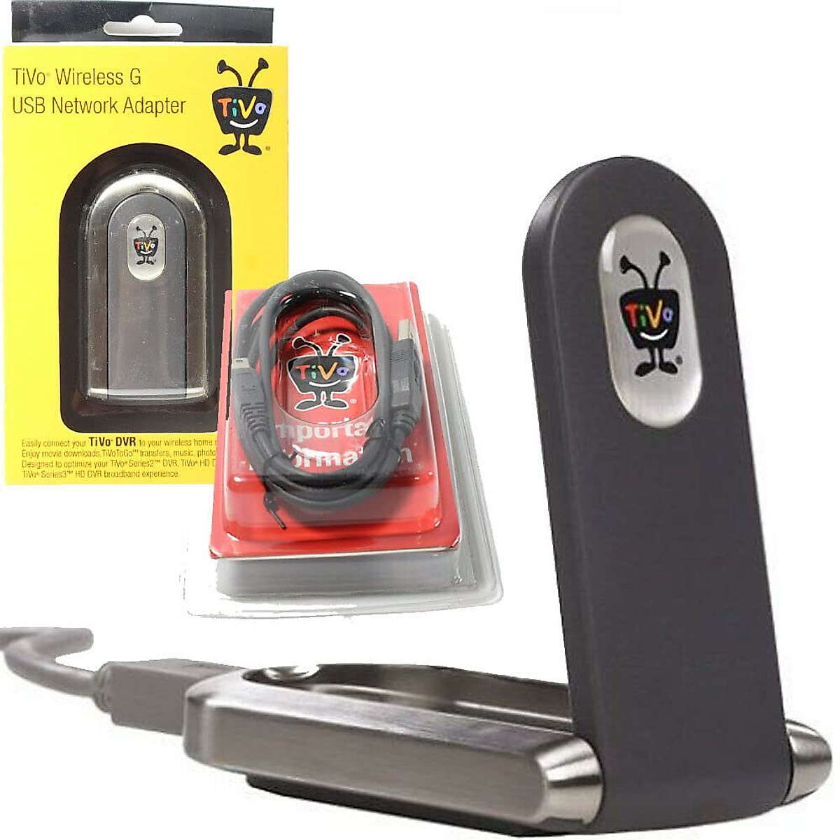 Ebid Dealz Replacement for Wireless G USB Network Adapter TiVo Series 2 & 3 DVRs NOS AGO100 851342000223 EEXAG0100 160-0209