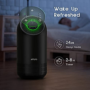 Afloia HEPA Air Purifiers for Home Large Room Up to 880 Ft², H13 True HEPA Filter Air Cleaner for Home with 2 Pack Air Filter