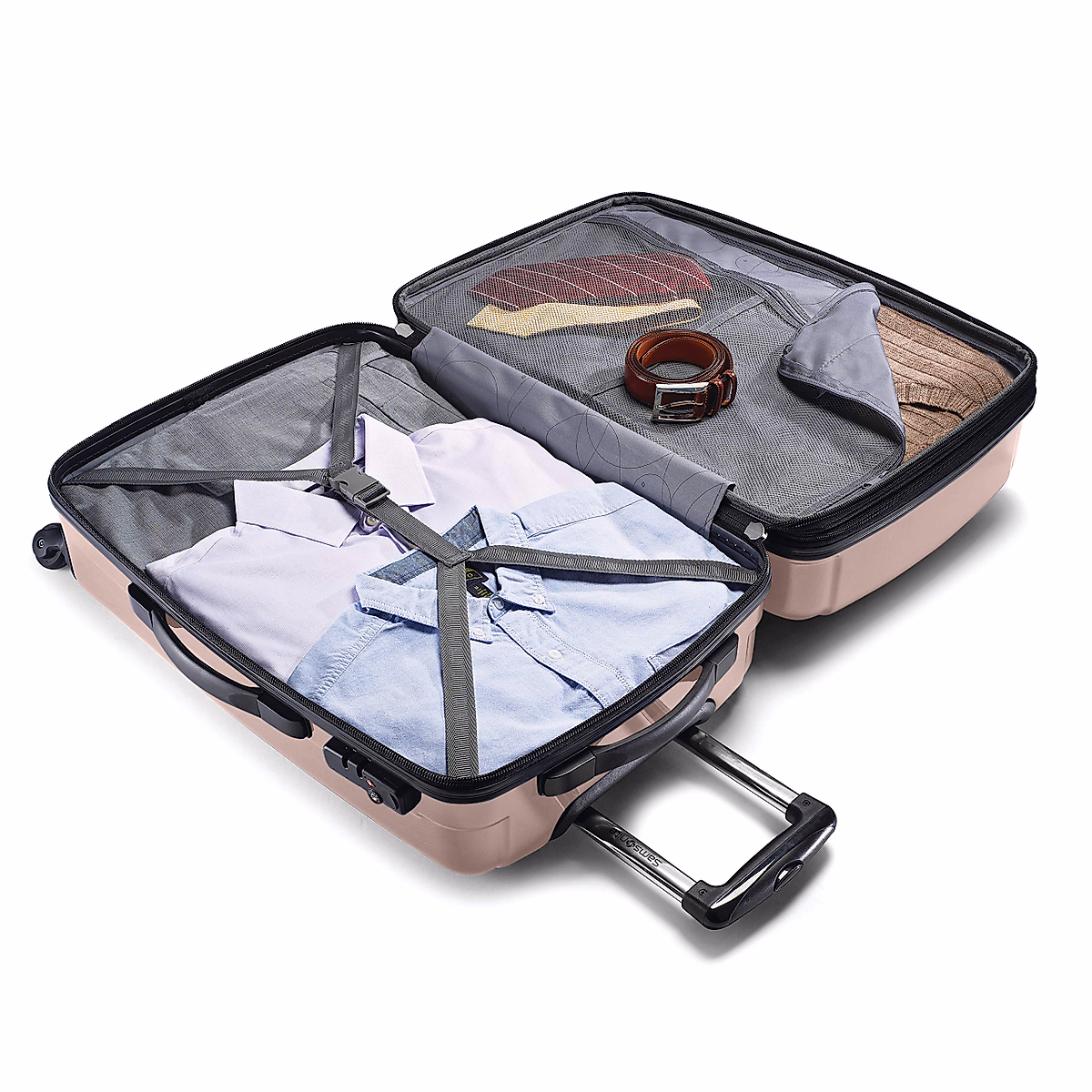 Samsonite Winfield 2 Hardside Luggage with Spinner Wheels, Artic Pink, Carry-On 20-Inch