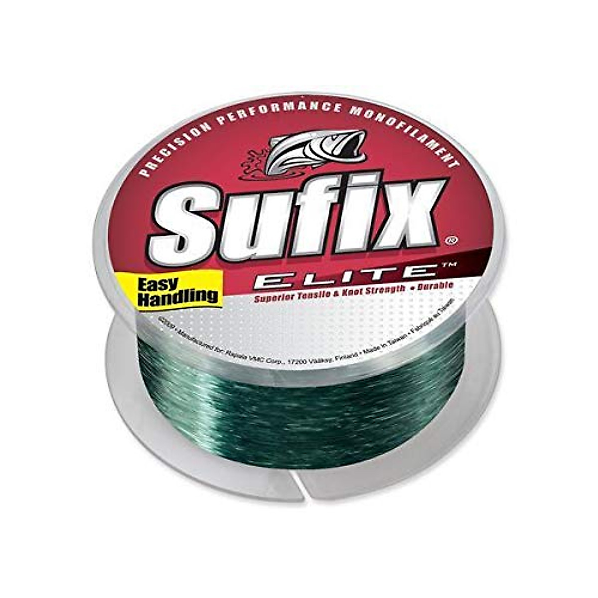 Sufix Elite 12 lb Low-Vis Green - 1000 Yds