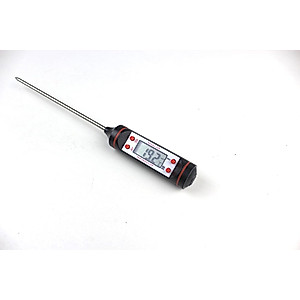 Savoury USA Cooking Thermometer - Digital Thermometer - Food Thermometer - Meat Thermometer - Instant Read Thermometer - Best Thermometer for all Food, BBQ, Candy, Sugar, Grill and Liquid.