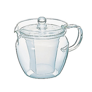 Hario Cha Cha"Natsume" Tea Pot, 360ml, Clear