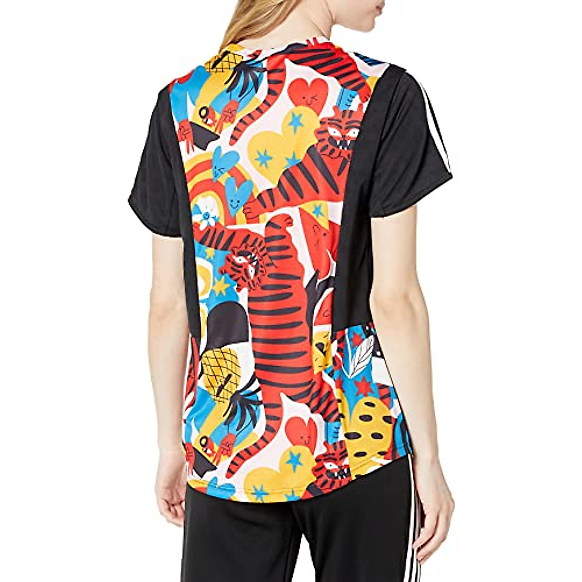 adidas Women's Own The Run Egle Tee, Clear Pink, X-Large