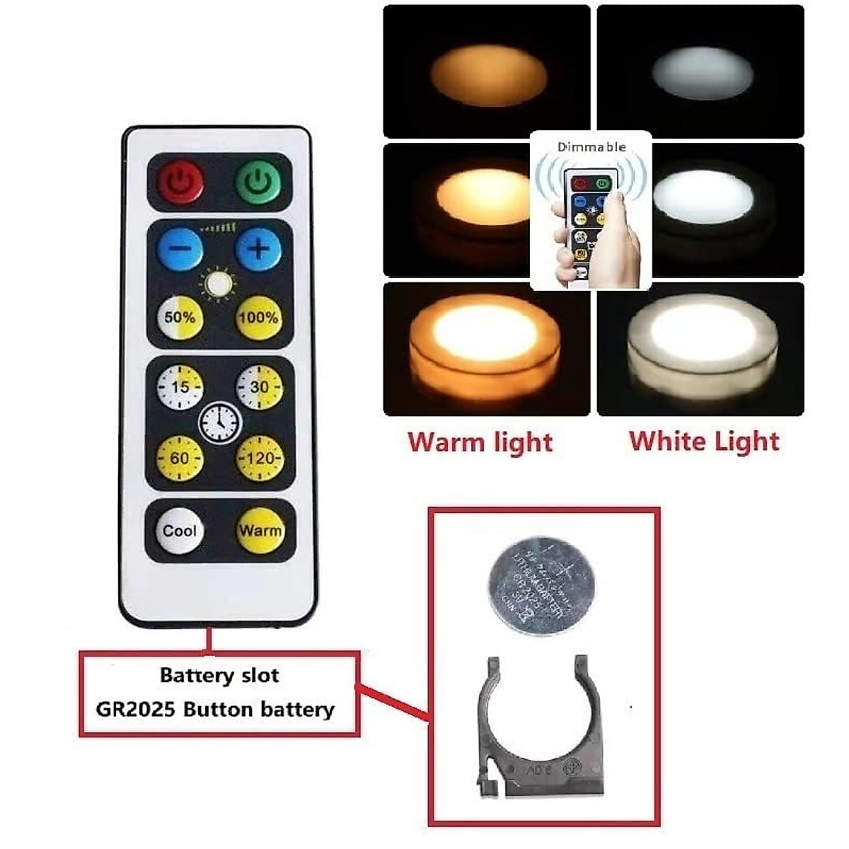 KEFA Battery Operated Wall Lights Indoor with Remote,2 Pieces of Bedroom Bedside Chandelier Gold Warm Light