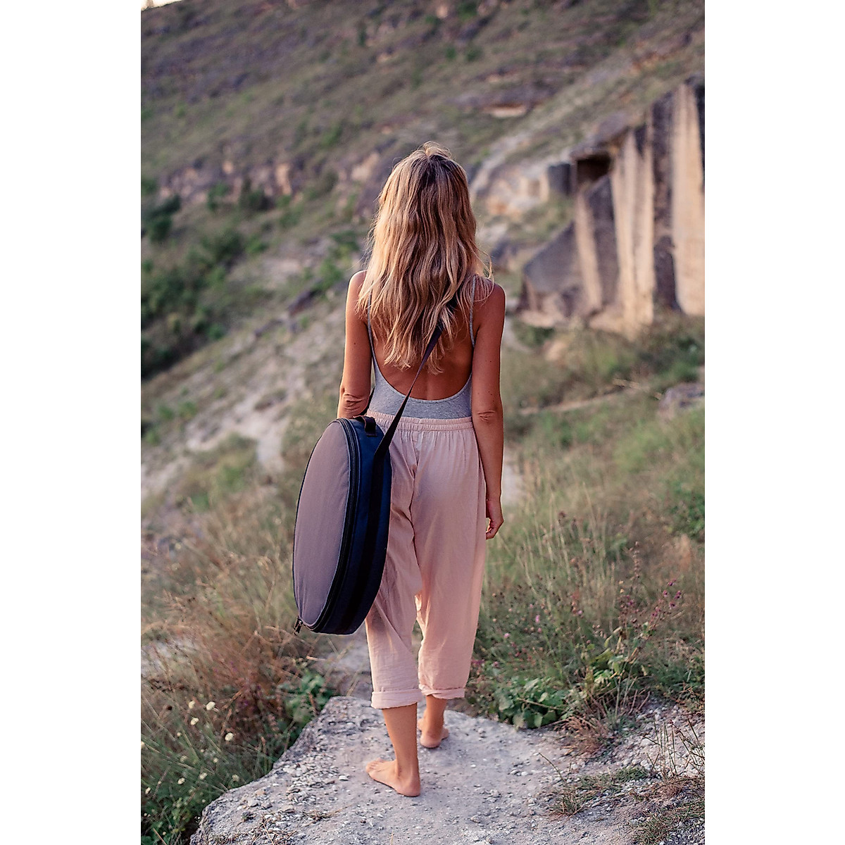 Bag for shaman vegan drum 24''| Soft and waterproof| Strong and resistant drum case