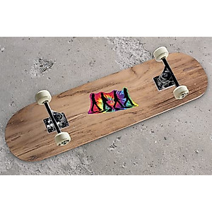 Beatles Abbey Road Sticker Crosswalk Decal Merchandise Memorabilia Album Record Iconic Band Pepper Vinyl Sticker | Premium Quality | 7-Inches | S041 (Black-Tiedye)