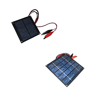 Sunnytech 0.5w 5v 100ma Mini Small Solar 1.25w 5v 250ma DIY Polysilicon Solar Epoxy Cell Charger B016-B019