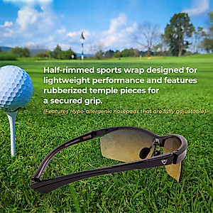 PeakVision Non-Polarized Golf Sunglasses For Men & Women - Best Golf & Sport Sunglasses