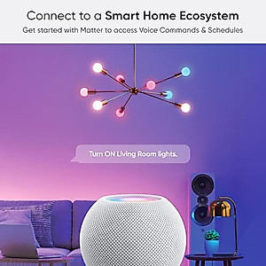 Nanoleaf Essentials Smart LED Color-Changing Light Bulb (60W) - RGB & Warm to Cool Whites, App & Voice Control (Works with Apple Home, Google Home)