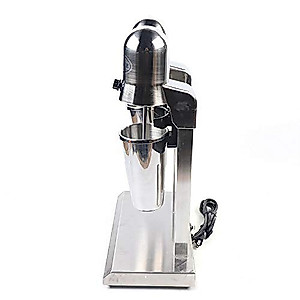 Milkshake Maker 560W Electric Milkshake Machine Drink Mixer Smoothie Maker Blender, 14000RPM, 22 oz, Commercial Home Use (Double Head, 560W)