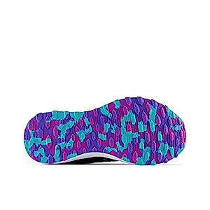 New Balance Fresh Foam 650 V1 Hook & Loop Running Shoe, Magnet/Electric Indigo/Cosmic Rose, 2 US Unisex Little Kid