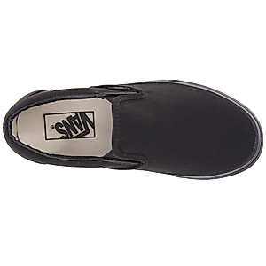 Vans Unisex Adults’ Classic Slip On Trainers Black/Black