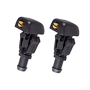 Front Windshield Washer Nozzles for 2004-2013 Ford F150 - Replaces # 3W7Z17603AA Spray Jet Kit (pack of 2) A7866F
