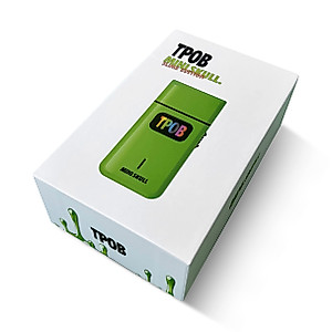 TPOB Mini Skull Single Shaver Compact Design That can fit in Your Pocket with a Turbo Charged Motor, Perfect for Both Professional and at-Home use (Slime)