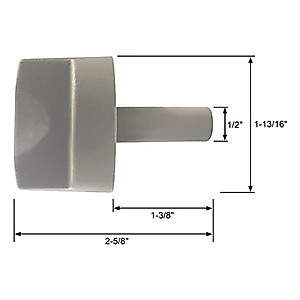 Weber # 78960 Gas Grill Repl Control Knob for Spirit 500 & 700 Genesis 1000-5500 and Genesis Silver & Gold Prior to 2004 Model Year