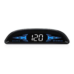 Universal Digital GPS Speedometer Car HUD Head Up Display Multifunction GPS Speed Meter White 0